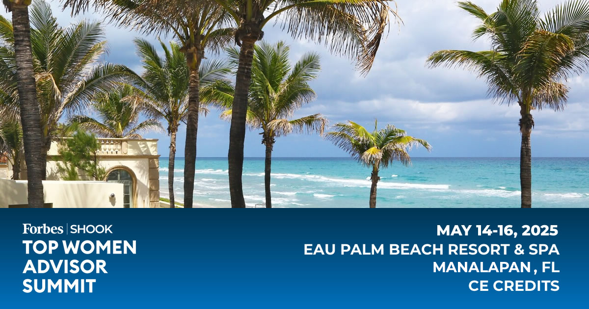 2025 Forbes | SHOOK Top Women Advisor Summit - Upcoming Events - SHOOK Research | In Partnership ...